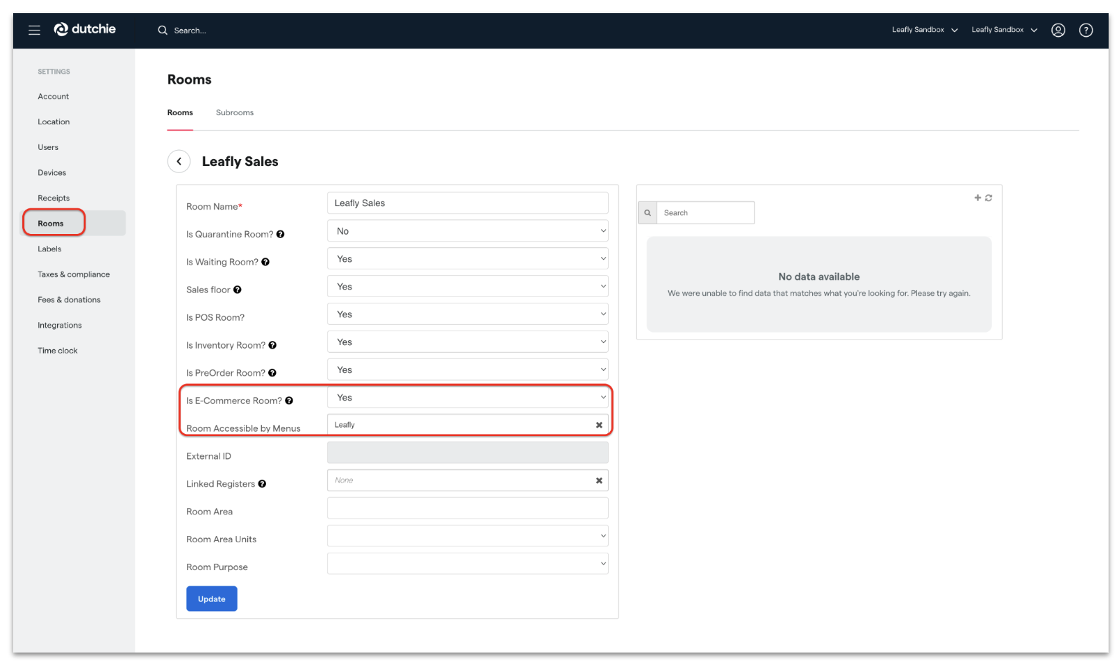 Dutchie POS Menu Integration Guide – Leafly Help