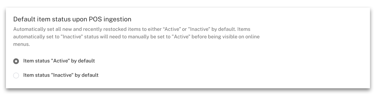 Vende Menu Integration Guide – Leafly Help