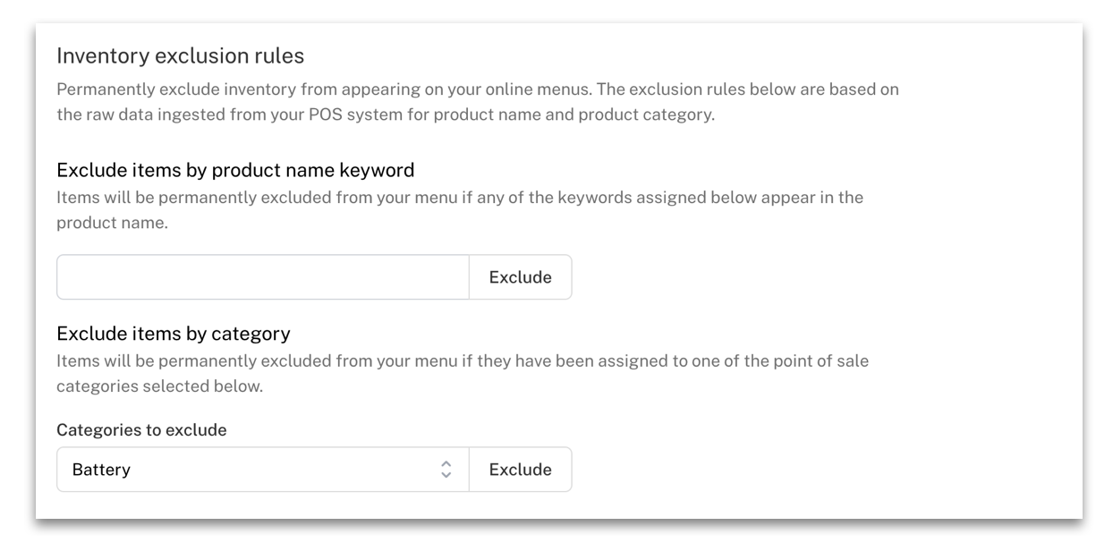 Treez Menu Integration Guide – Leafly Help