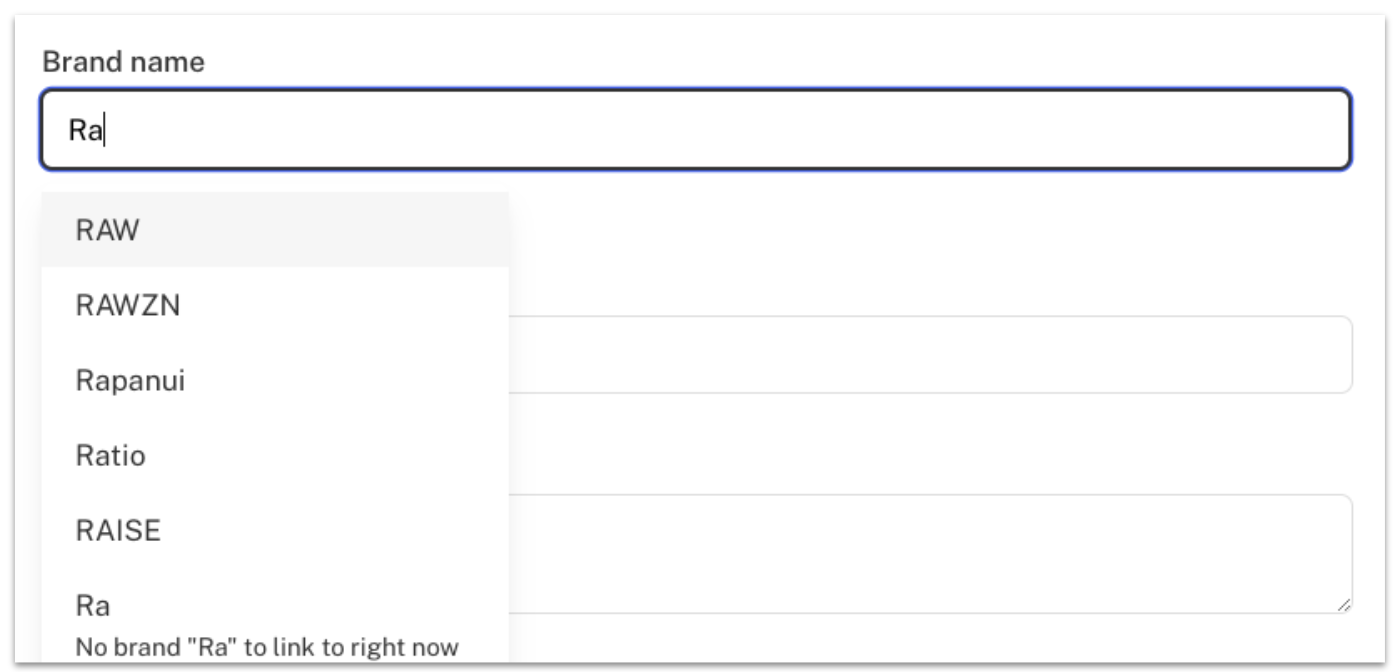 Manually Linking Brands to your Menu Items – Leafly Help
